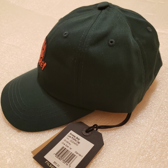 Filson | Accessories | Nwt Filson Smokey Bear Low Profile Hat Cap Green ...